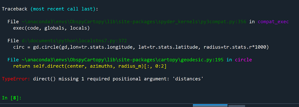 Help Plotting Circles in Cartopy - Developers - Raspberry Shake